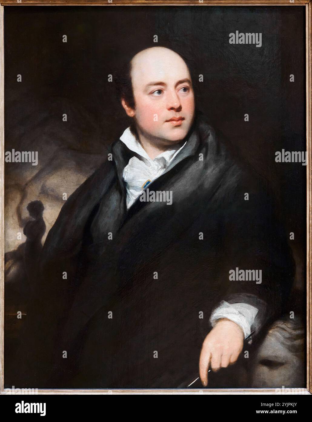 Sir Francis Leggatt Chantrey, 1781-1841, By Thomas Phillips, 1818 ...