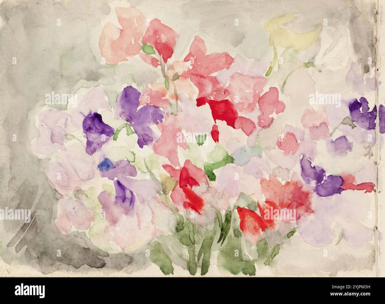 Wiik, Maria, Sketch book, special category: sketch book, Wiik, Maria ...