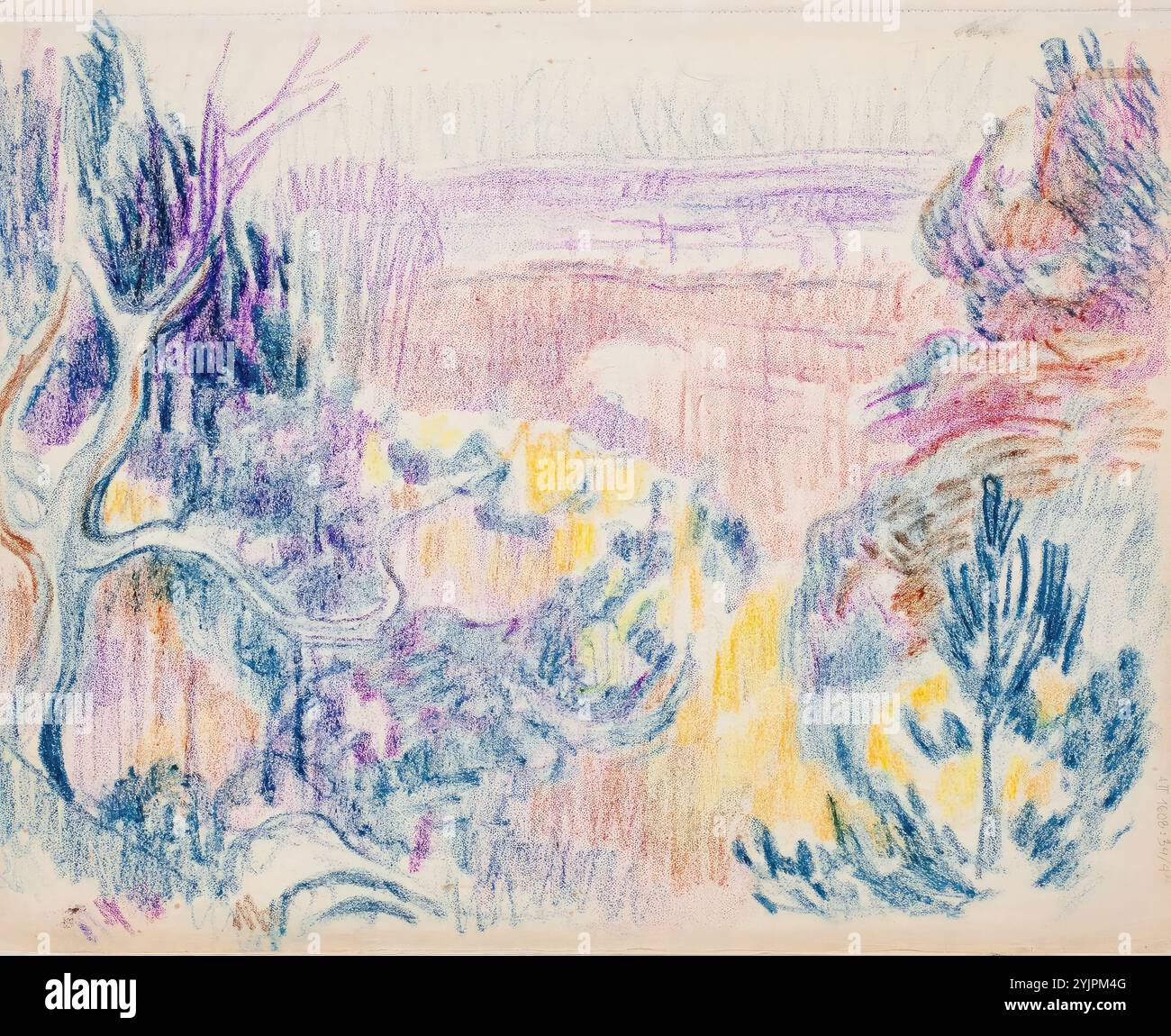 Enckell, Magnus, work, Sketch book, 1910-1911, drawing, 34 cm x 27 cm ...