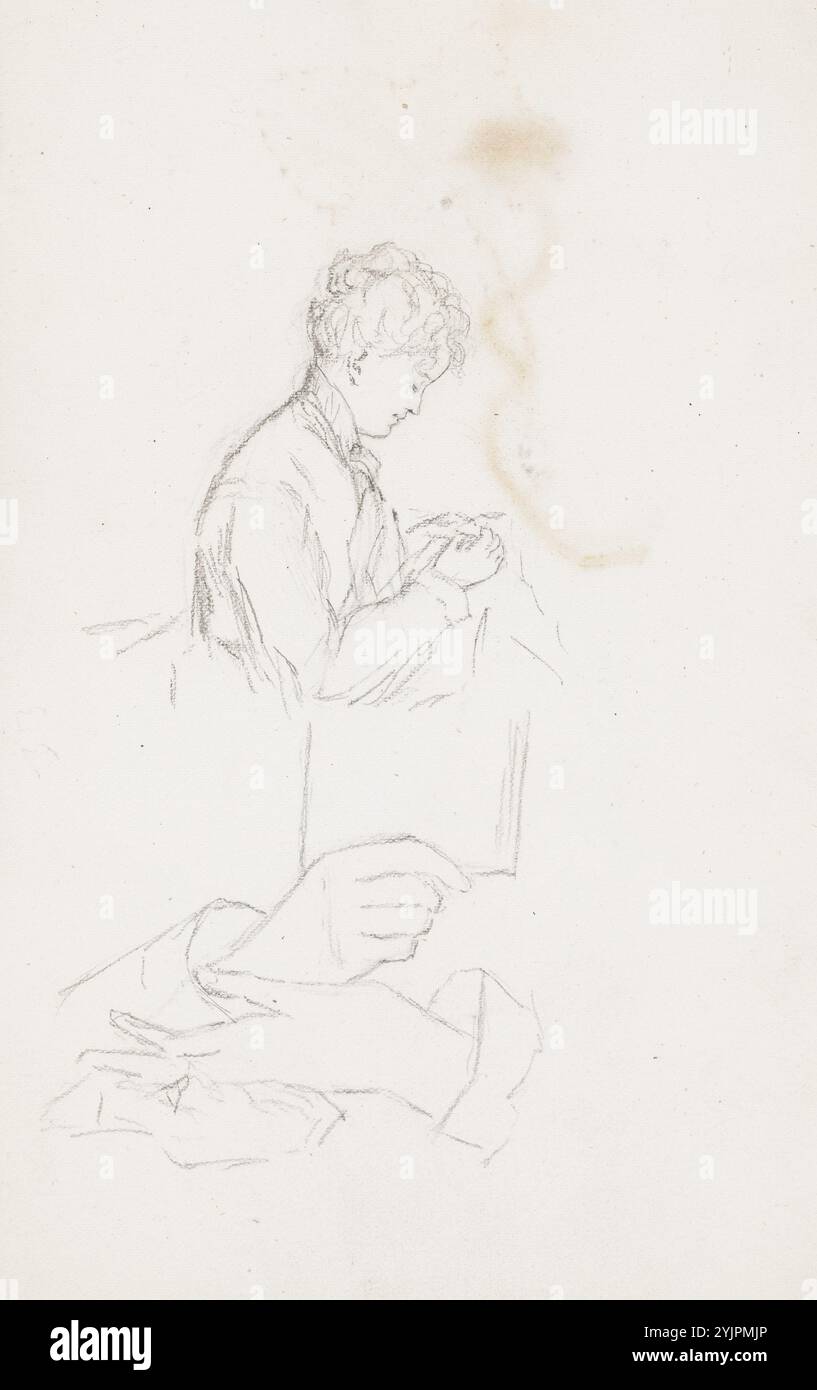 Wiik, Maria, Sketch book, drawing, Wiik, Maria, Maria Catharina Wiik ...