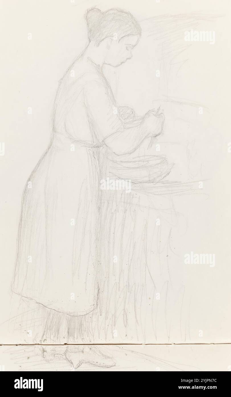 Wiik, Maria, Sketch book, undateable, drawing, Wiik, Maria, unscheduled ...