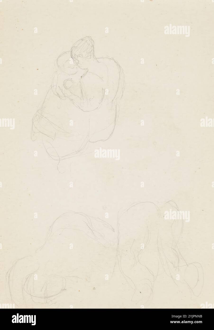 Stoop, Dirk (Thierry), work, Two horses and Chariots on the right, line ...