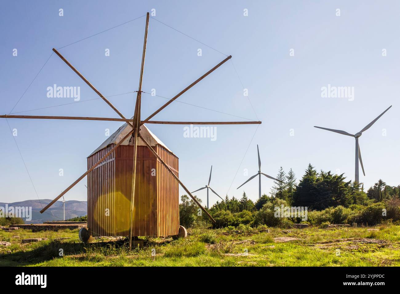 Wind power infrastructure hi-res stock photography and images - Alamy