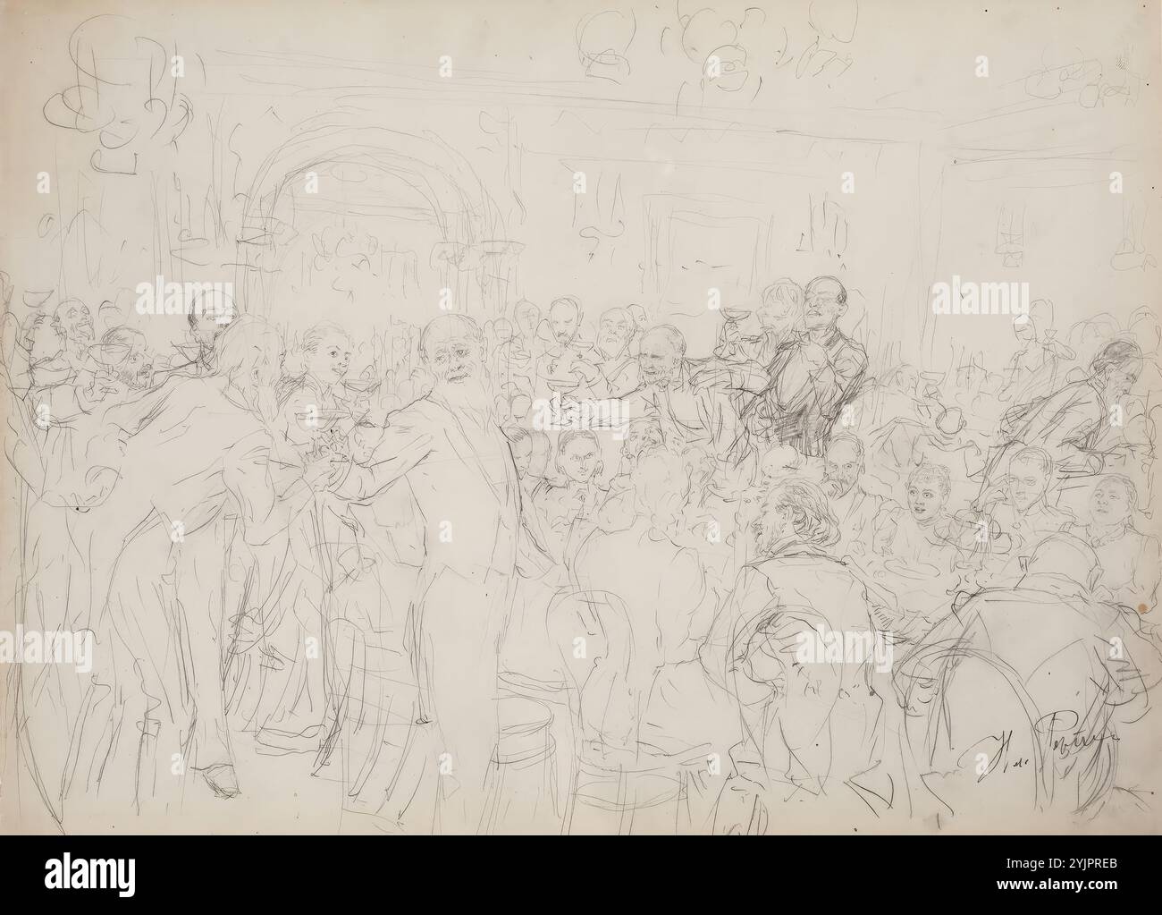 Wiik, Maria, Sketchbook, approx. 1902, special category: sketchbook, 7. ...