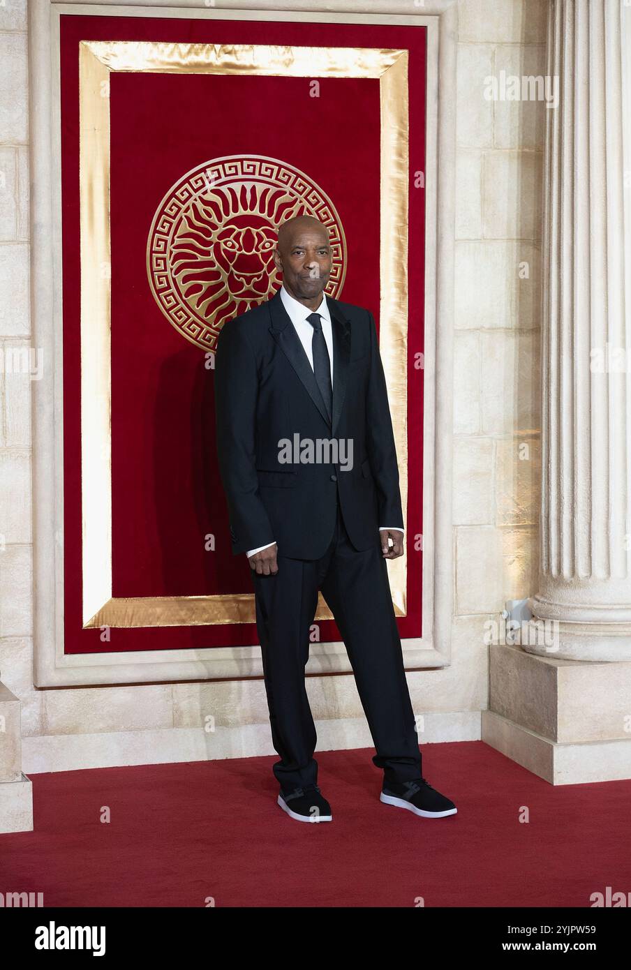London, UK. 13 November, 2024. Denzel Washington attends the Gladiator ...