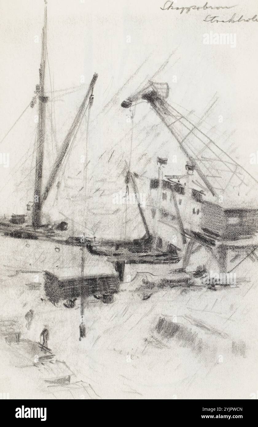 Henry Ericsson, a Finnish graphic artist and decorative painter of ...