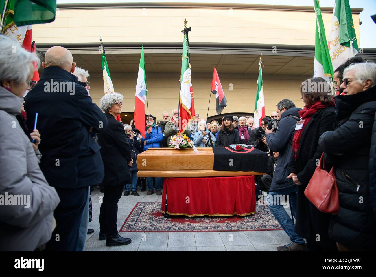 Milano, Milano. 15th Nov, 2024. Cerimonia funebre di Licia Pinelli ...