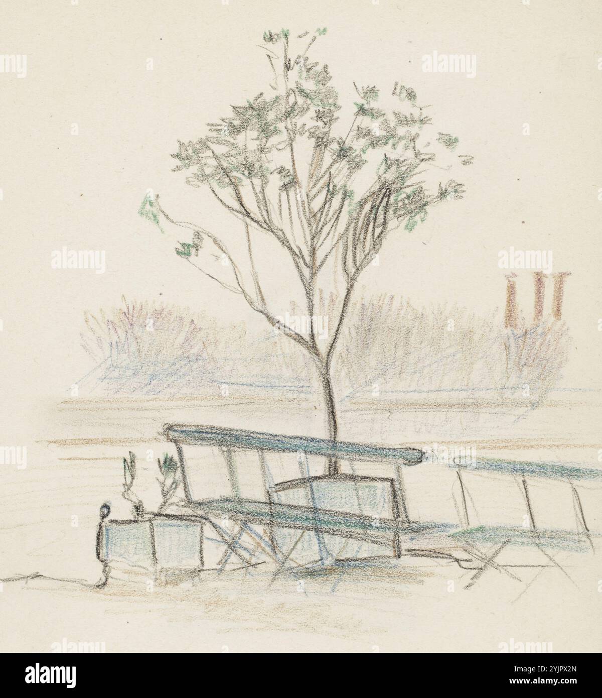 Ericsson, Henry, work, Sketch book, civil war subjects, 39 leaves, 1931 ...