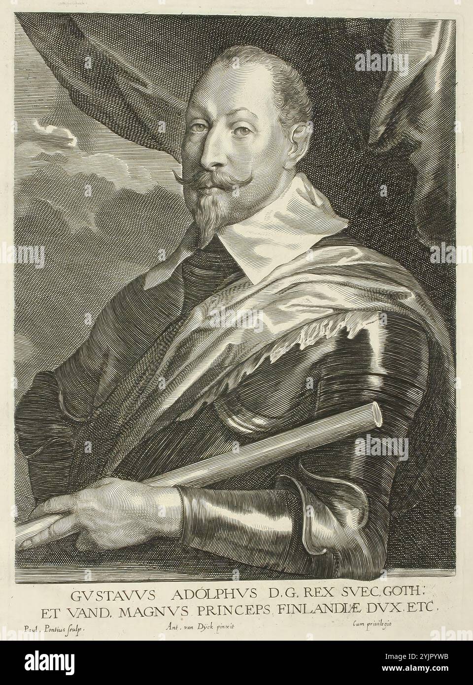 Pontius, Paul, inventor: Anton van Dyck, Simon de Vos, (1000 - 2000 ...
