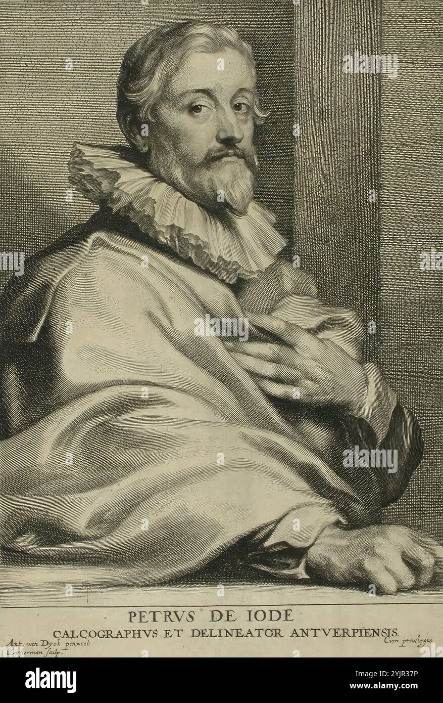 Vorsterman, Lucas, inventor: Anton van Dyck, Petrus de Jode, (1000 ...
