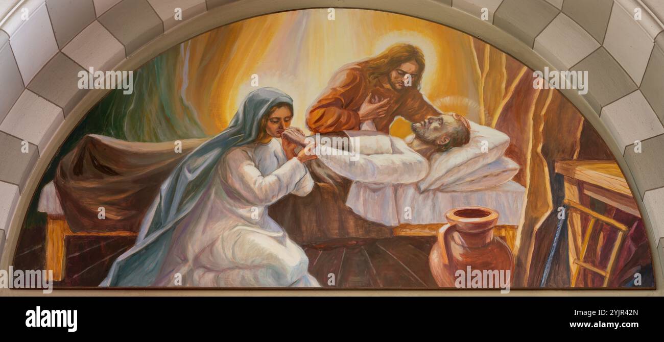 Death of joseph bible hi-res stock photography and images - Alamy