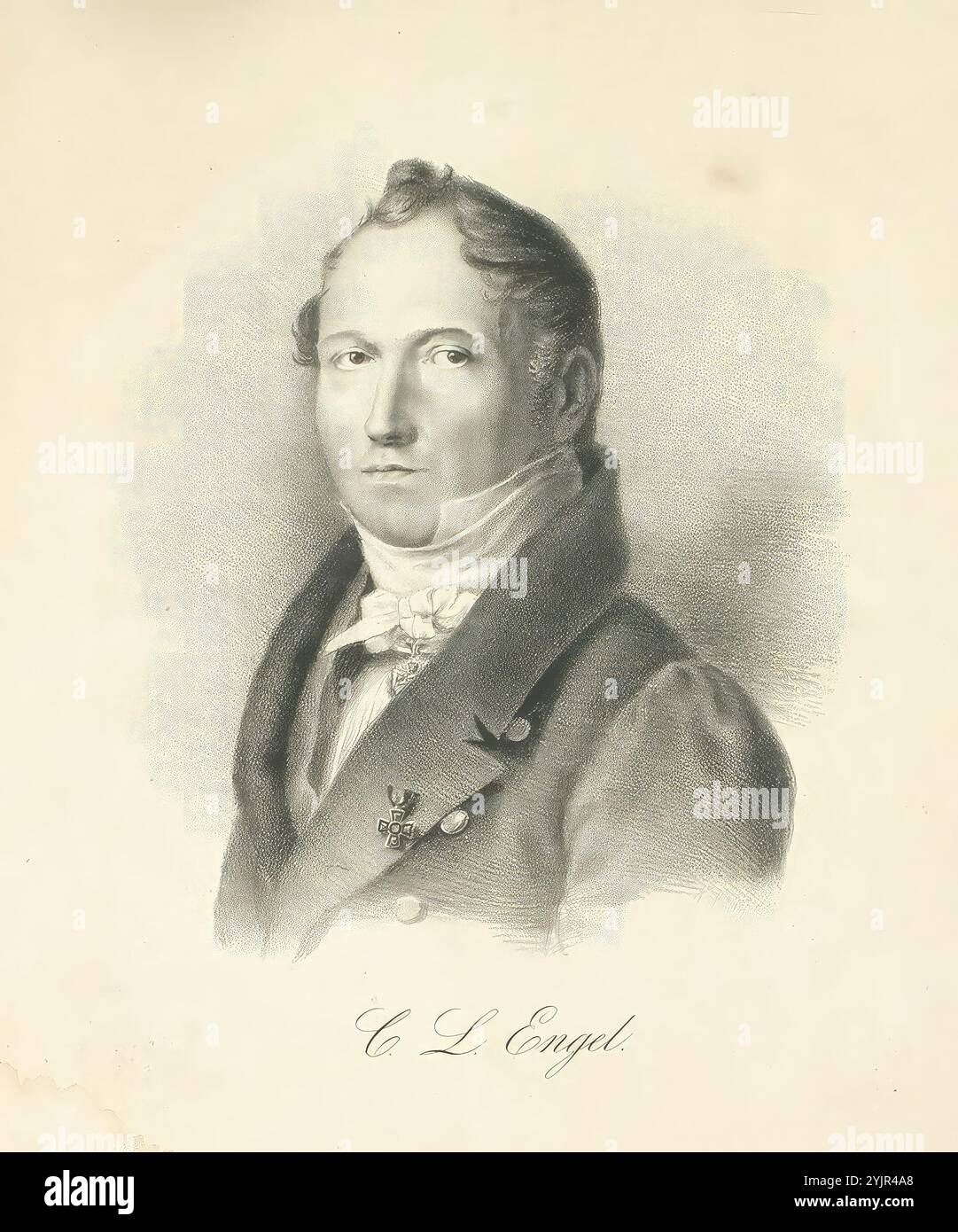 Senff, Carl Julius, work, C.L. Bust of Engel, (1000 - 2000), technique ...