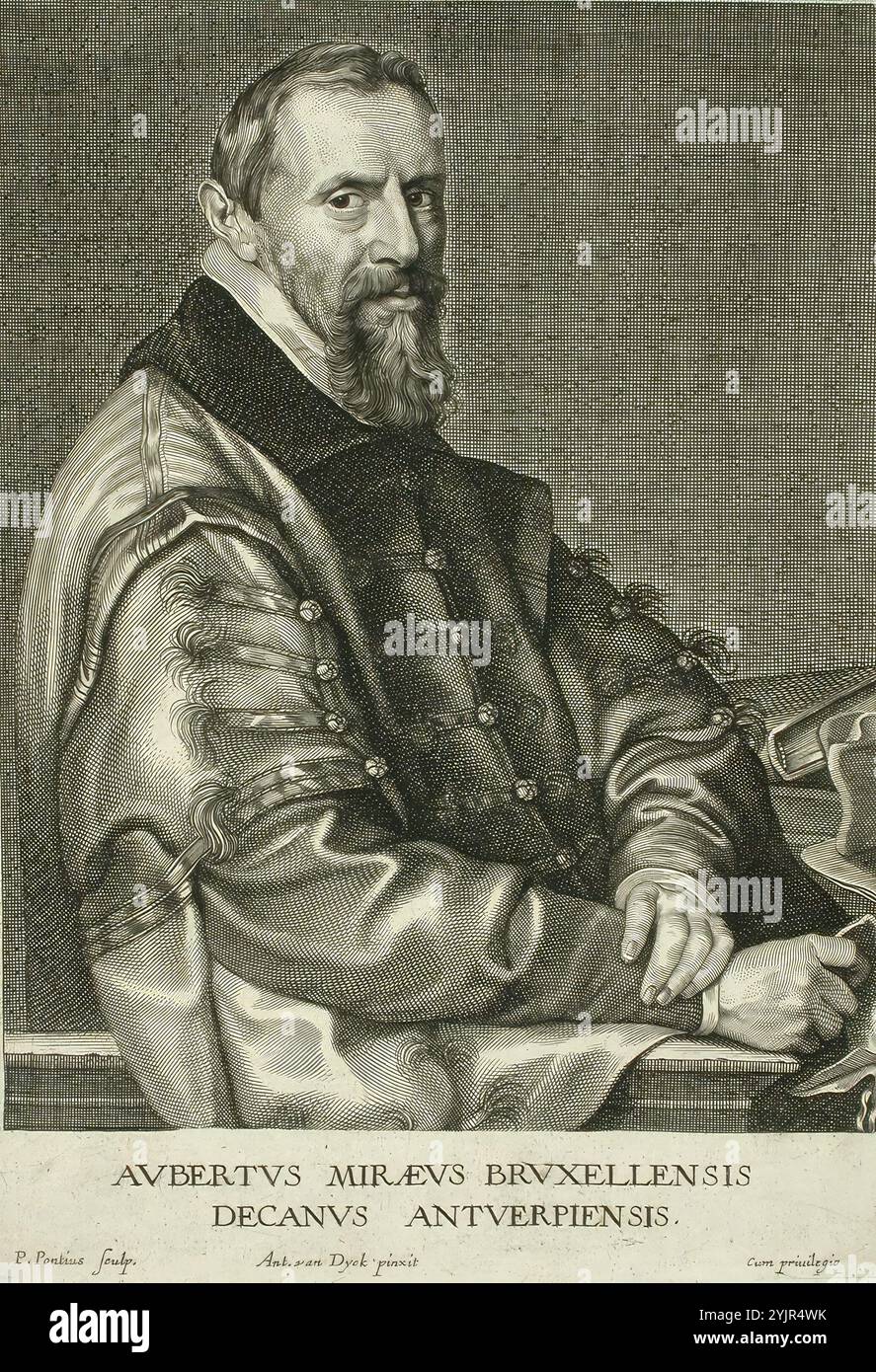 Pontius, Paul, inventor: Anton van Dyck, work, Albertus Miraeus ...