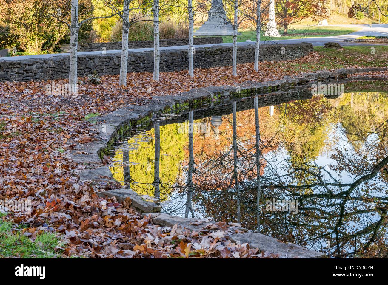 spring grove cemetery cincinnati ohio Stock Photo - Alamy