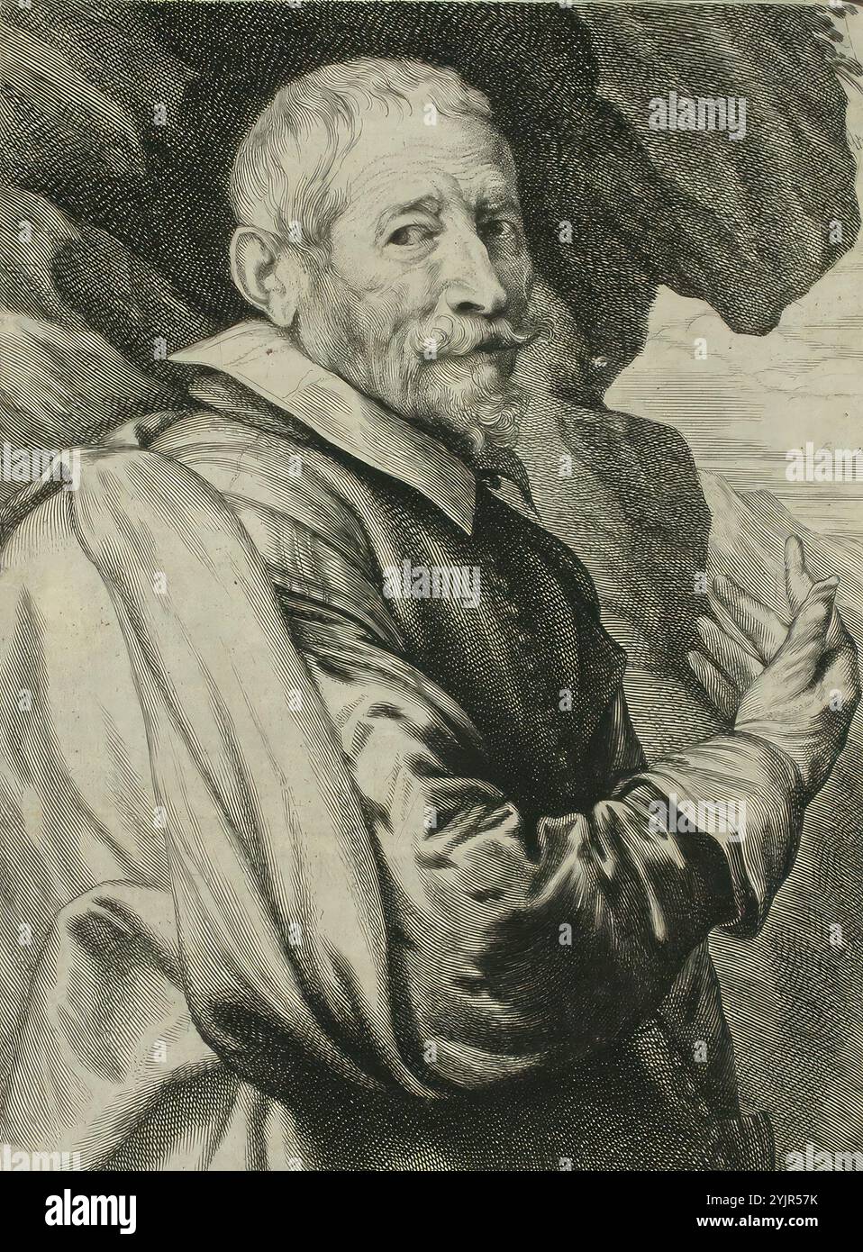 Vorsterman, Lucas, inventor: Anton van Dyck, work, Josse de Momper ...