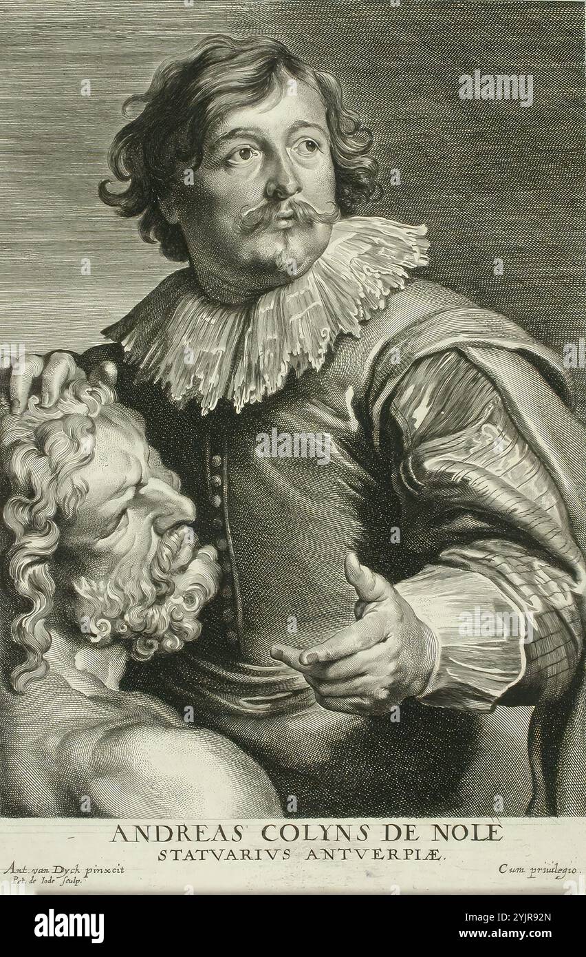 Jode, Peter de, inventor: Anton van Dyck, work, Andreas Colyns de Nole ...