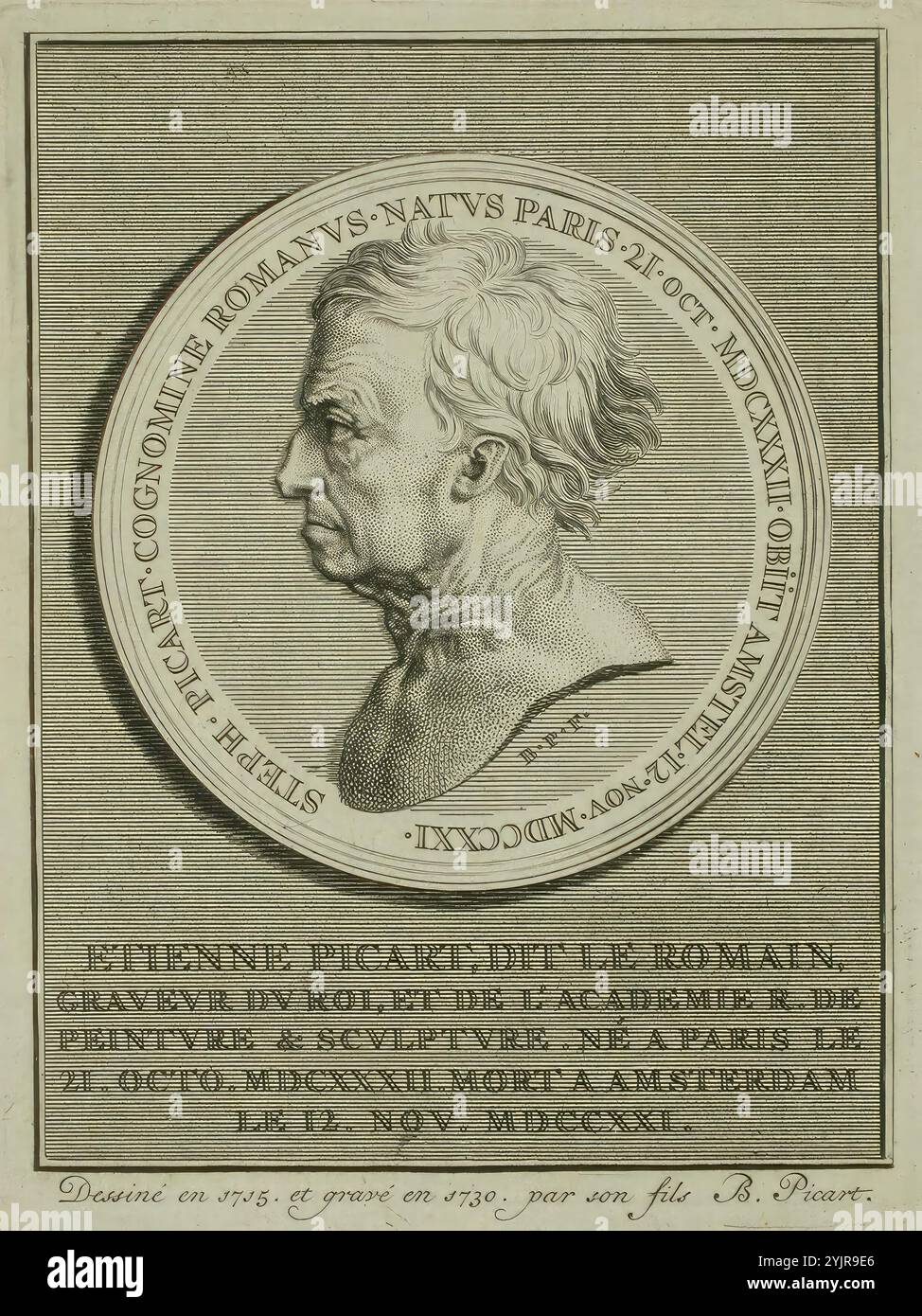 Etienne picart medallion hi-res stock photography and images - Alamy