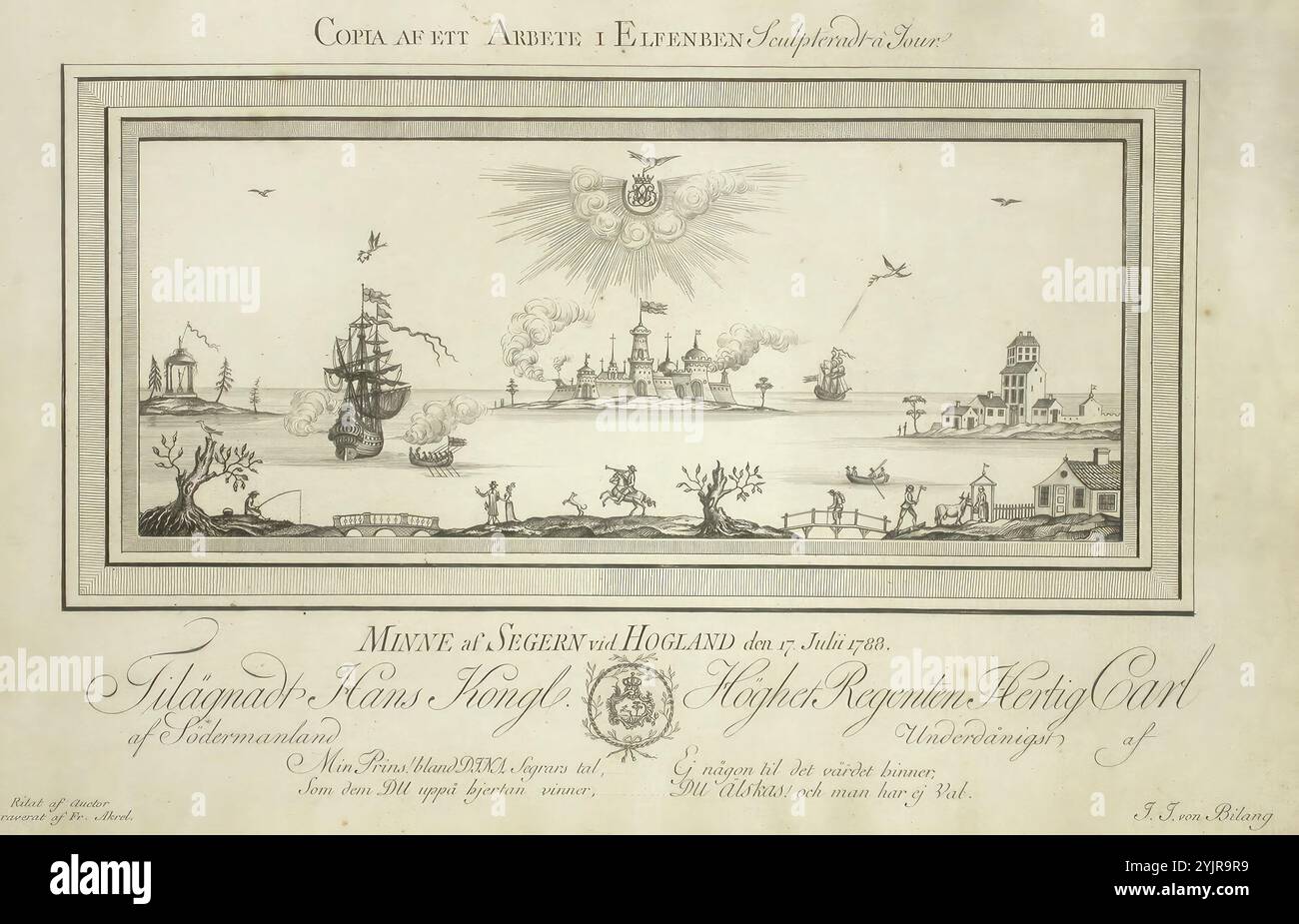 Akrel, Fredrik, inventor: Jacob Johan von Bilang (1740-1803 ...