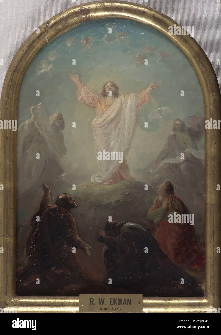 Ekman, Robert Wilhelm, Transfiguration of Christ, altarpiece sketch ...
