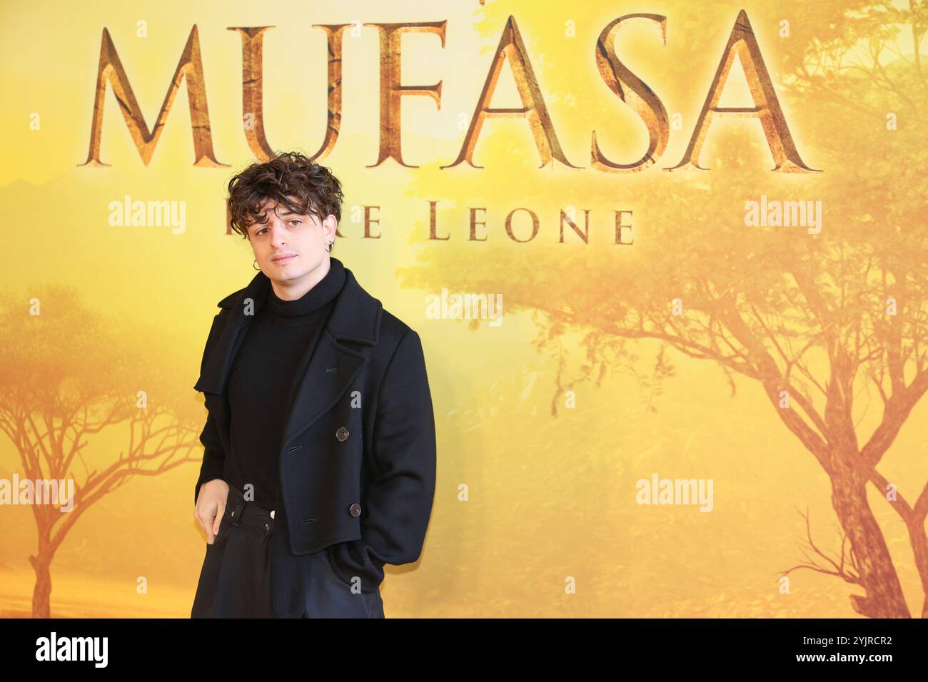 Riccardo Suarez, voice of Zazu, during the Photocall of the movie ...