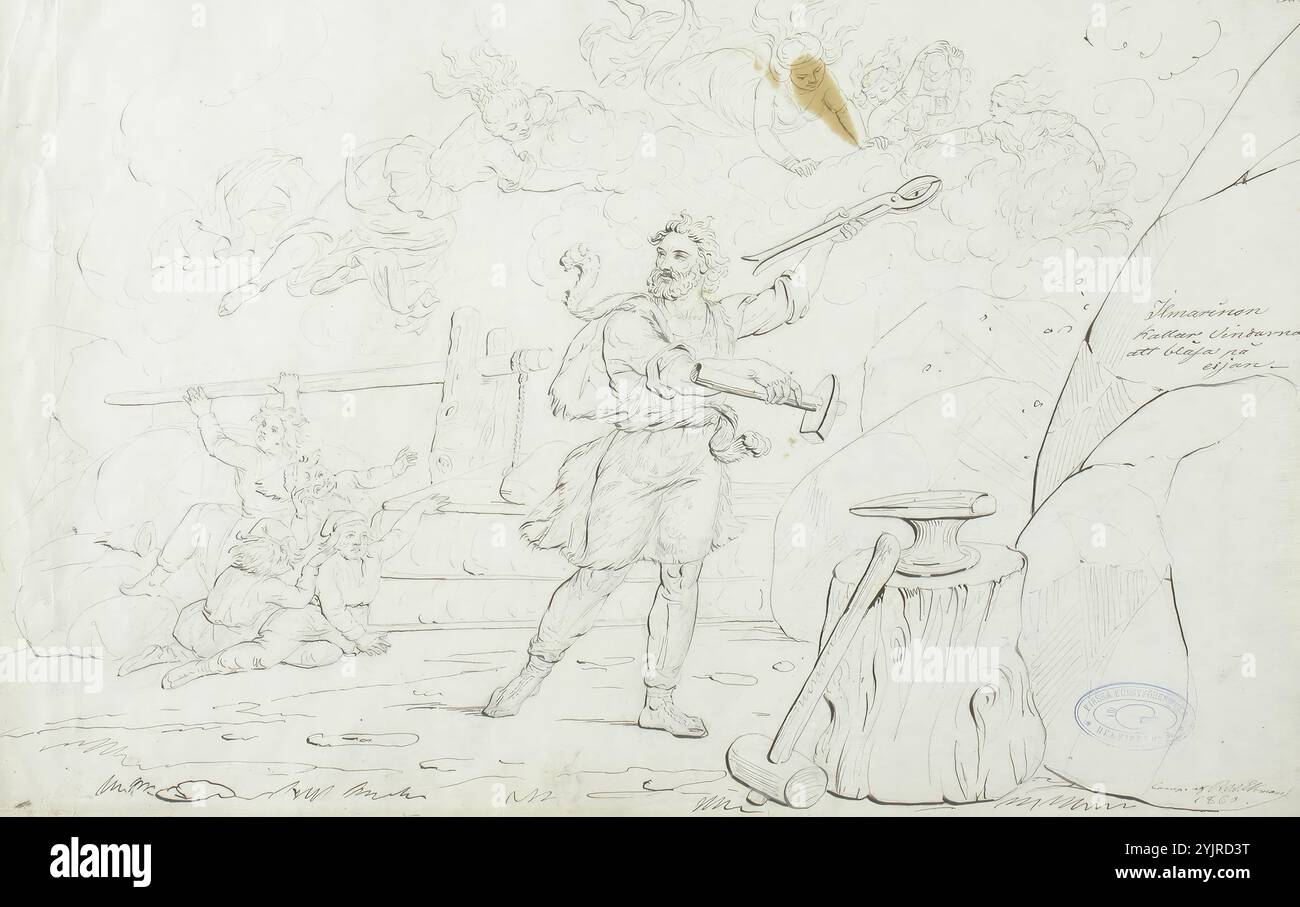 1860 drawing hi-res stock photography and images - Alamy