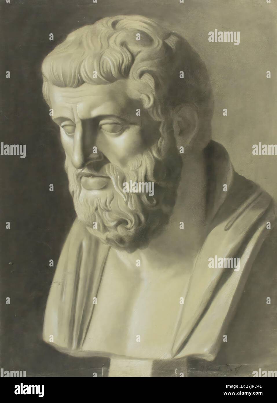 Plaster bust academy hi-res stock photography and images - Alamy