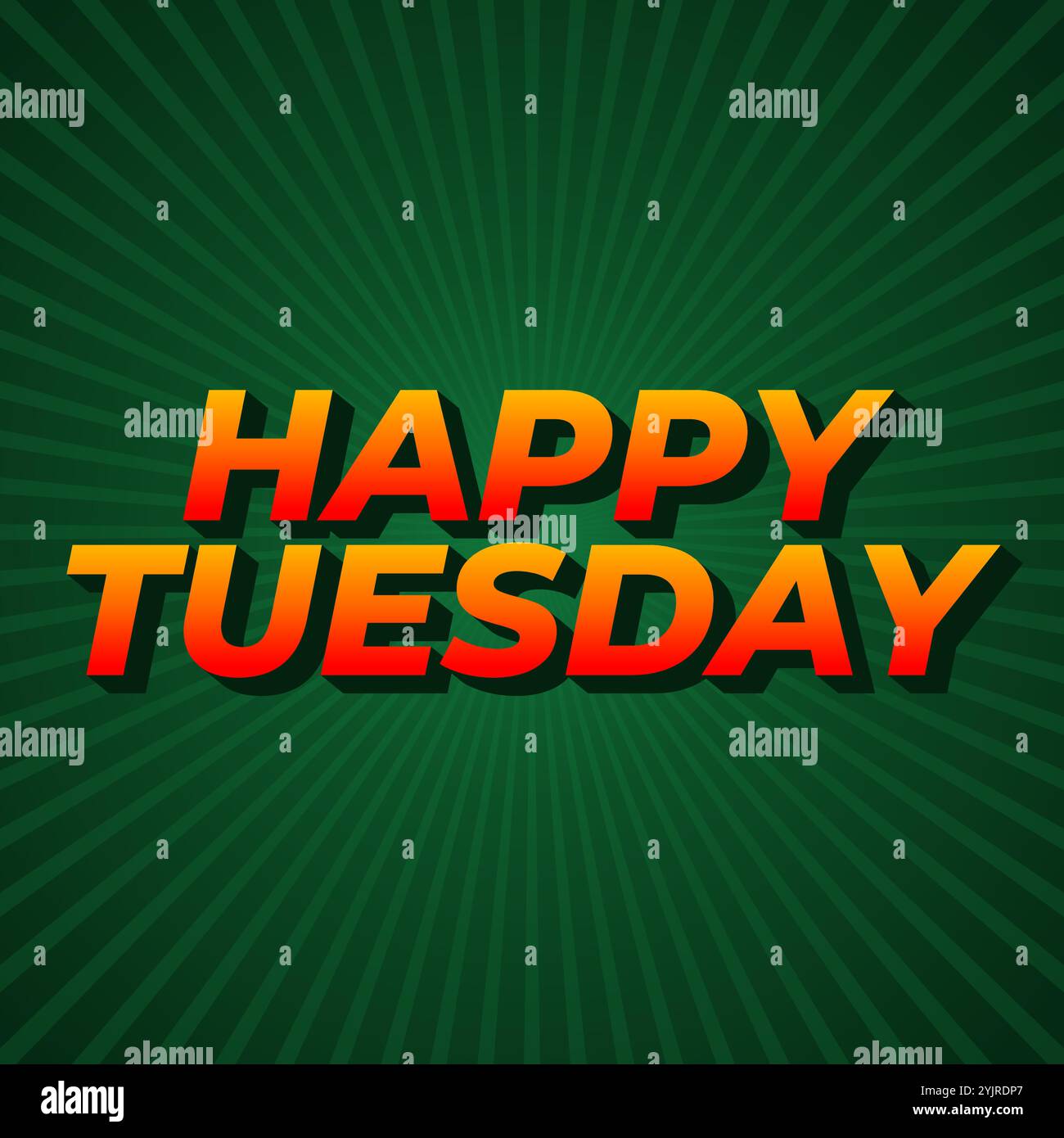 Happy tuesday text effect design with Uppercase letters and 3D style ...
