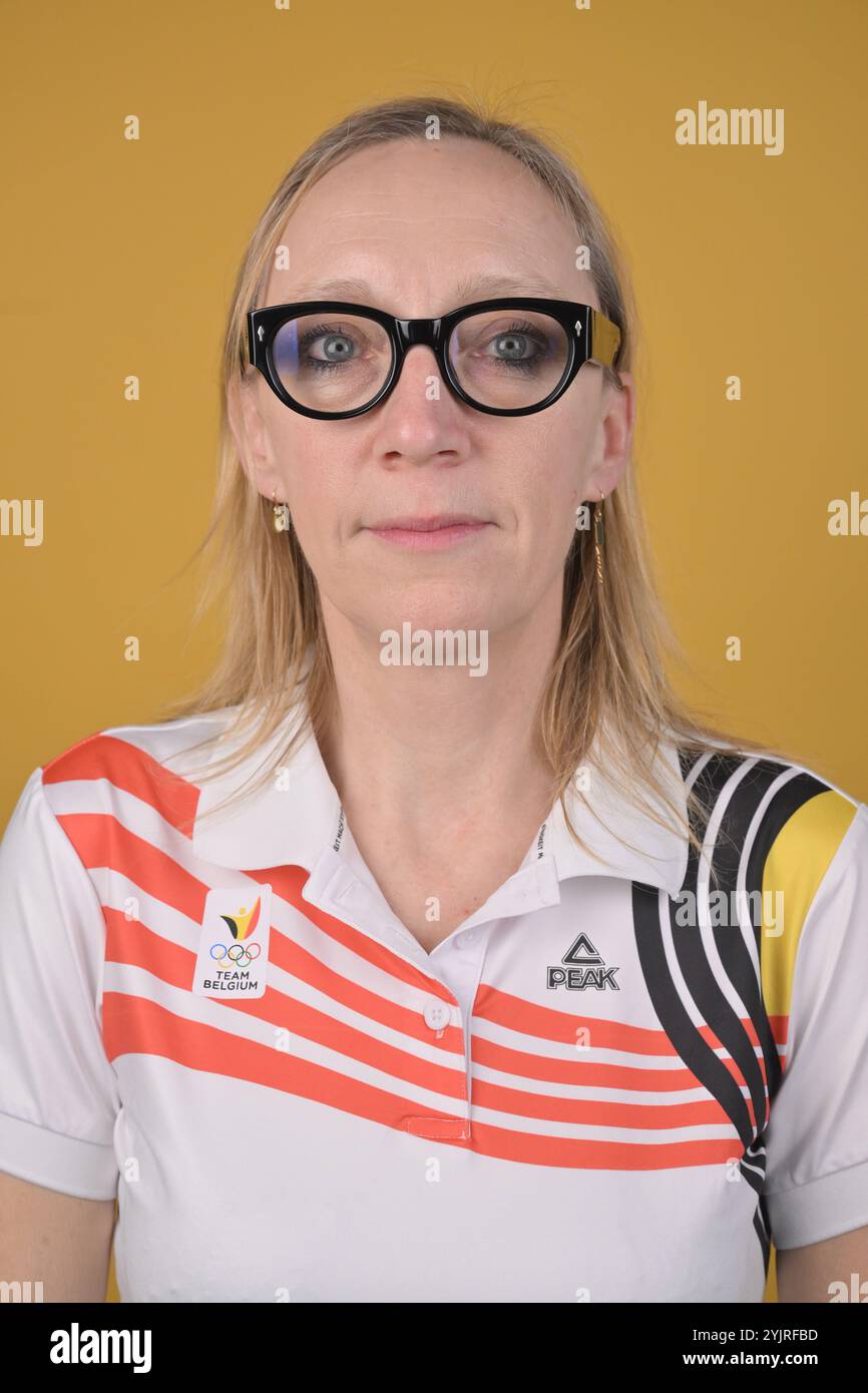 Belek, Turkey. 15th Nov, 2024. Team Belgium physiotherapist Ellen ...