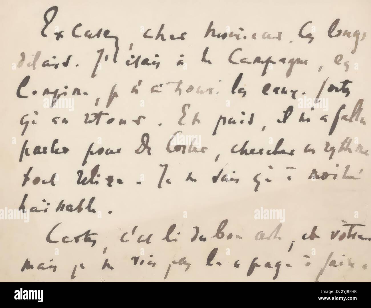 Letter to Philip Zilcken, writer: Camille Lemonnier, Brussels (city ...