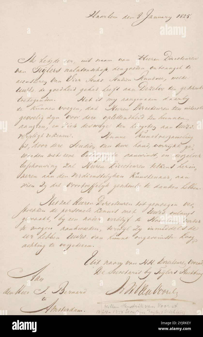 Willem hendrik van voorst hi-res stock photography and images - Alamy