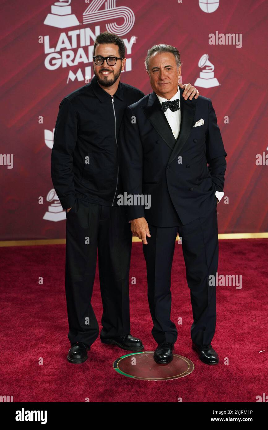 Andy García attends the 25th Annual Latin GRAMMY Awards at Kaseya ...