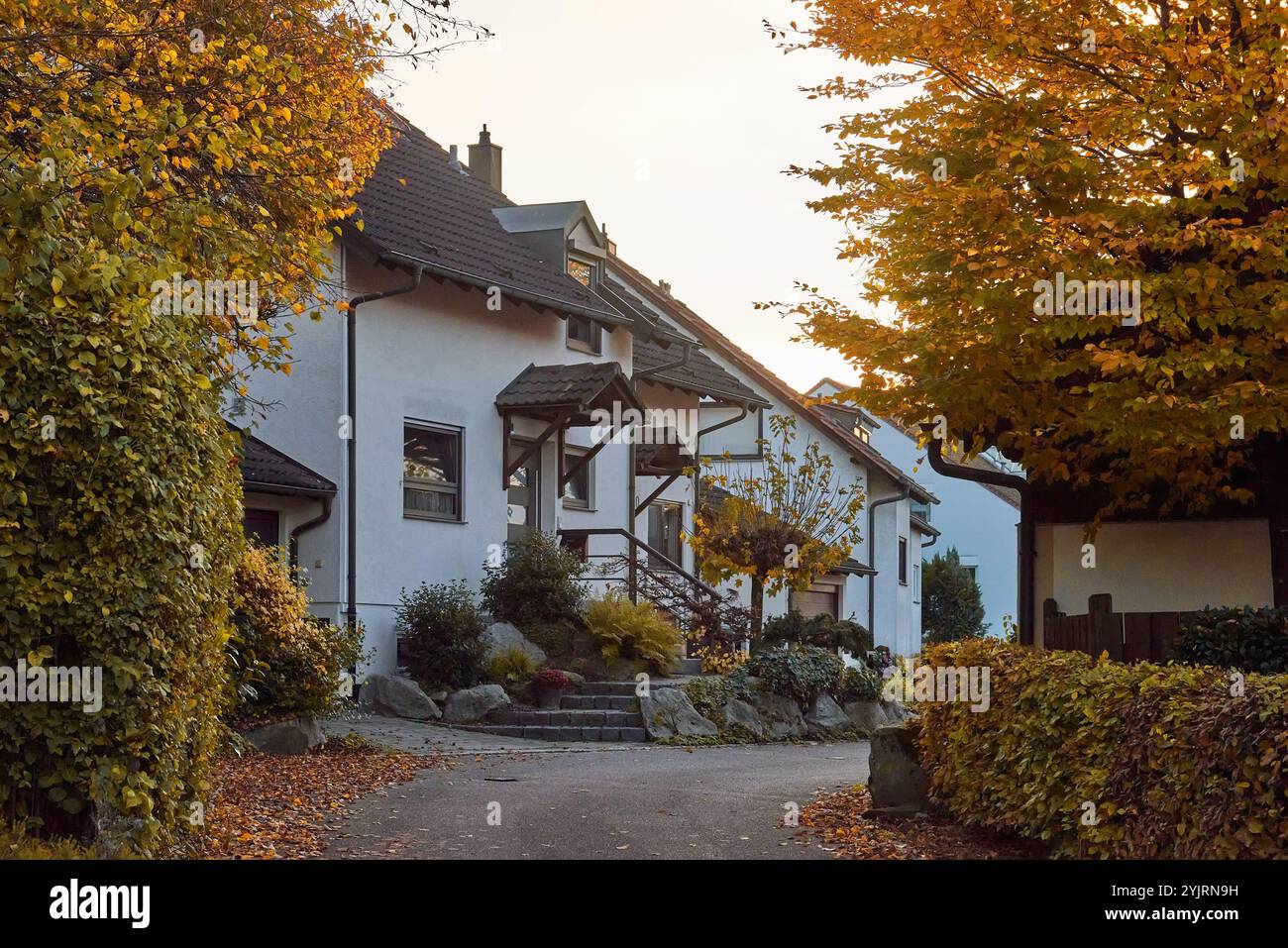 This is a picturesque country home that boasts a scenic sunset view in ...