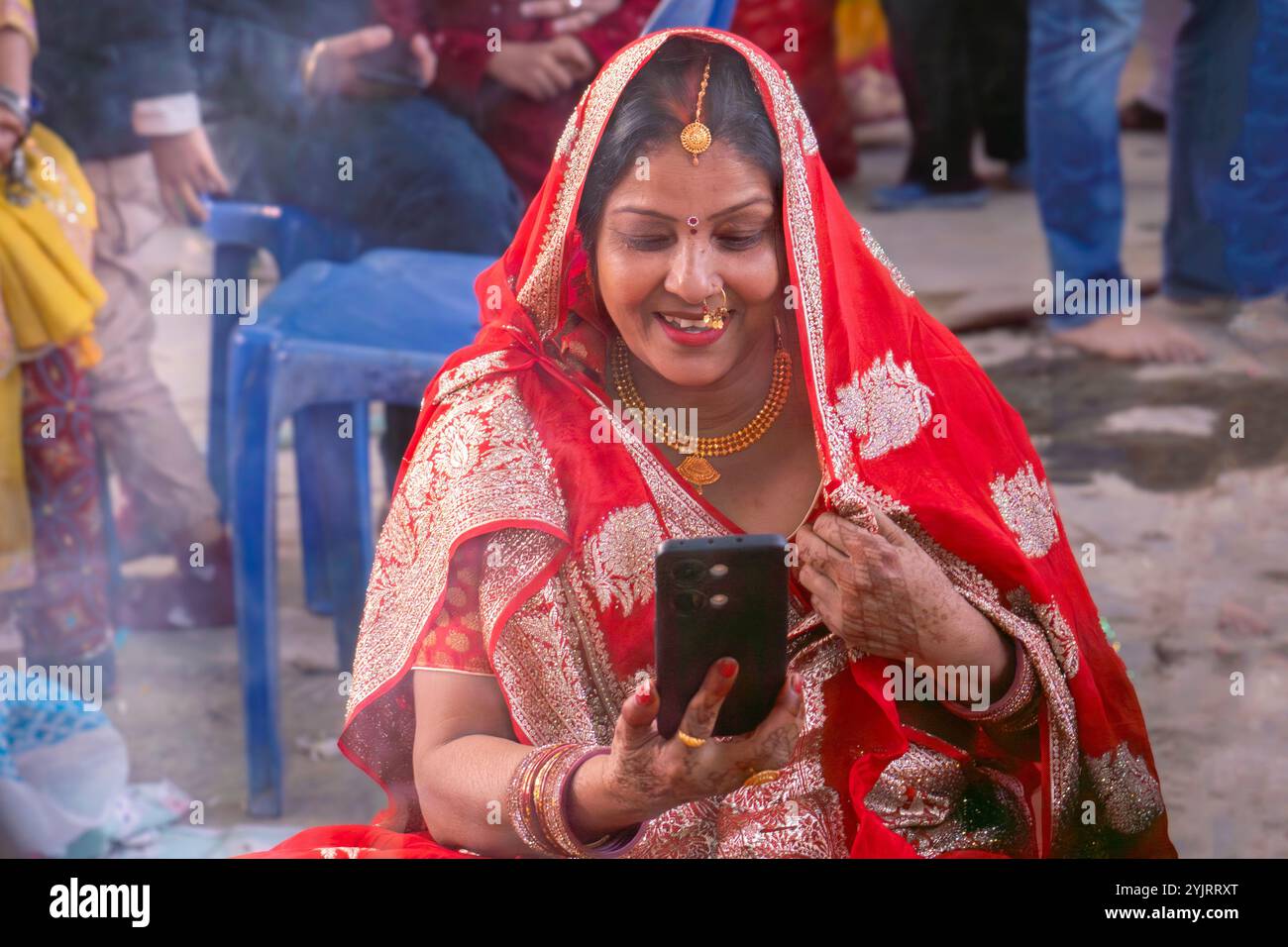 Kathmandu, Nepal - November 07, 2024 : Chhath Puja Parwa Sun God ...