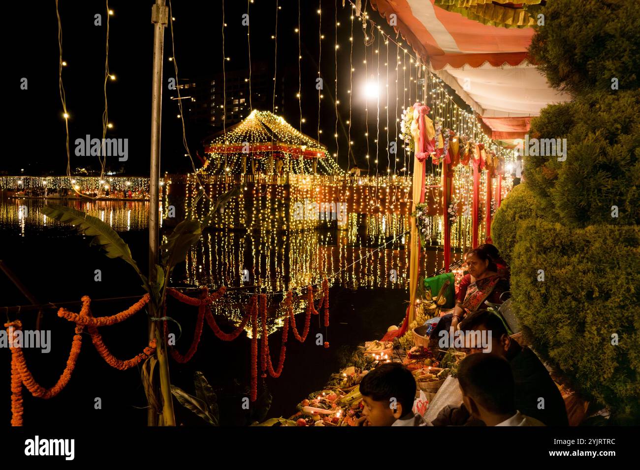 Kathmandu, Nepal - November 07, 2024 : Chhath Puja Parwa Sun God ...