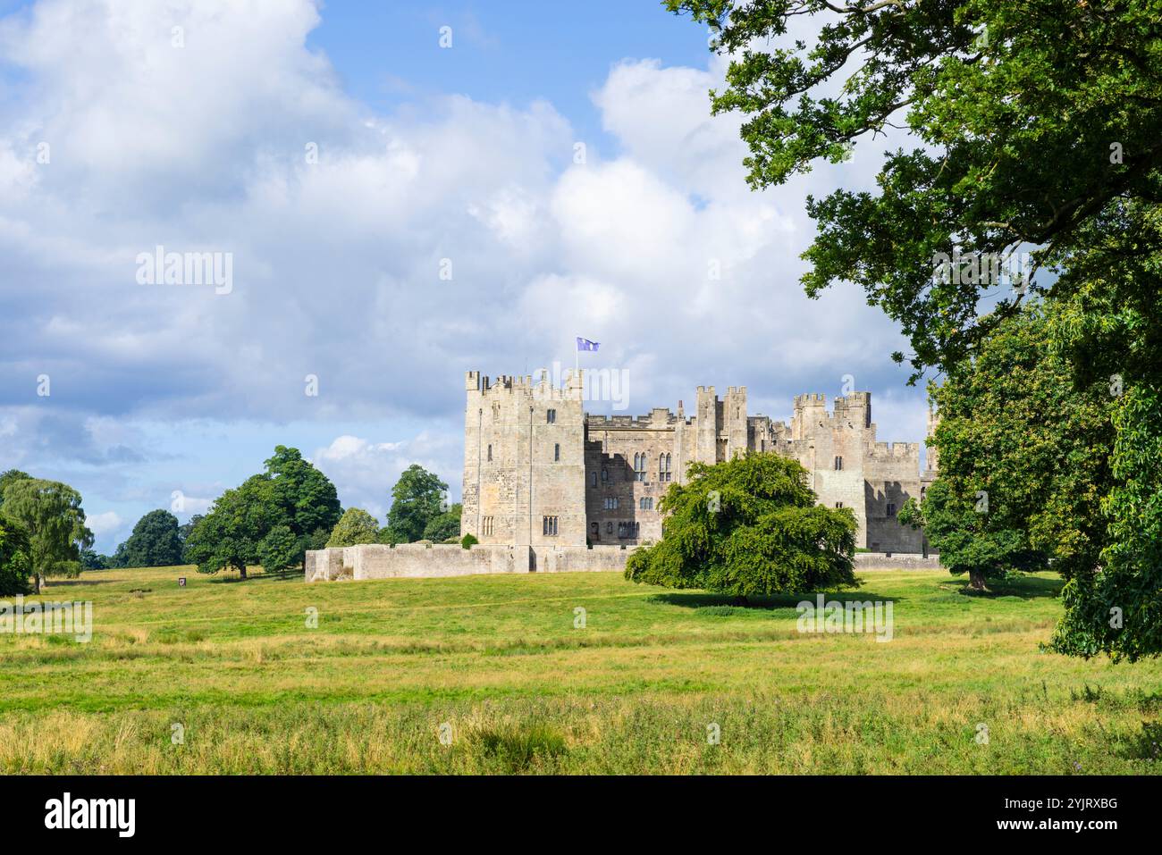 Raby castle, a 14th century english castle, home of the Vane family ...