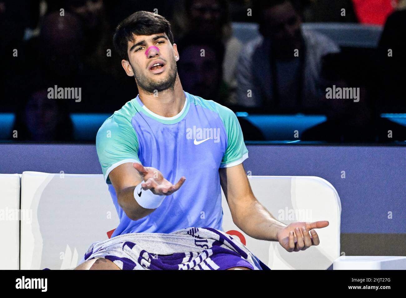 Inalpi Arena, Turin, Italy. 15th Nov, 2024. Nitto ATP Finals 2024 Day 6 ...