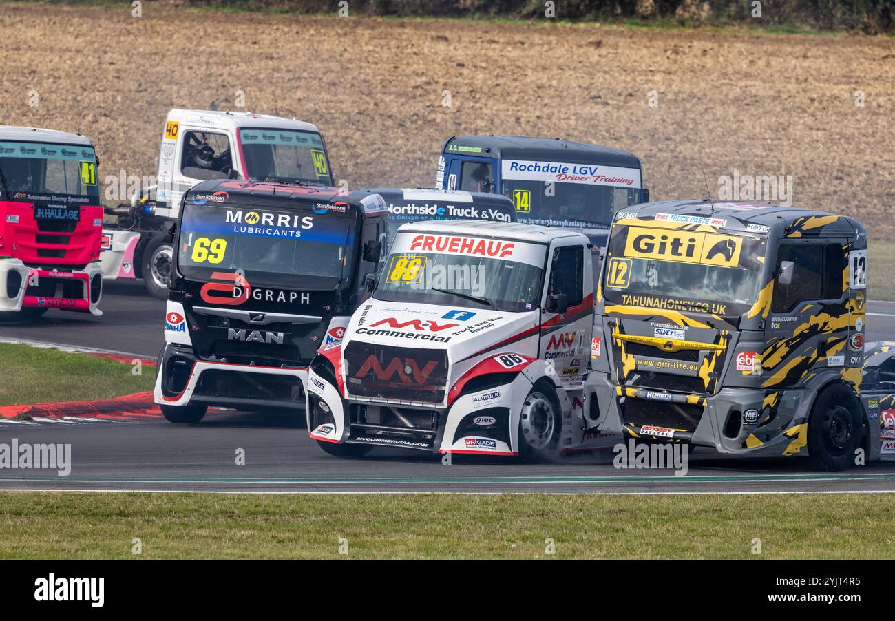 Tom O'Rourke in his MV Truck Racing International Navistar during the ...