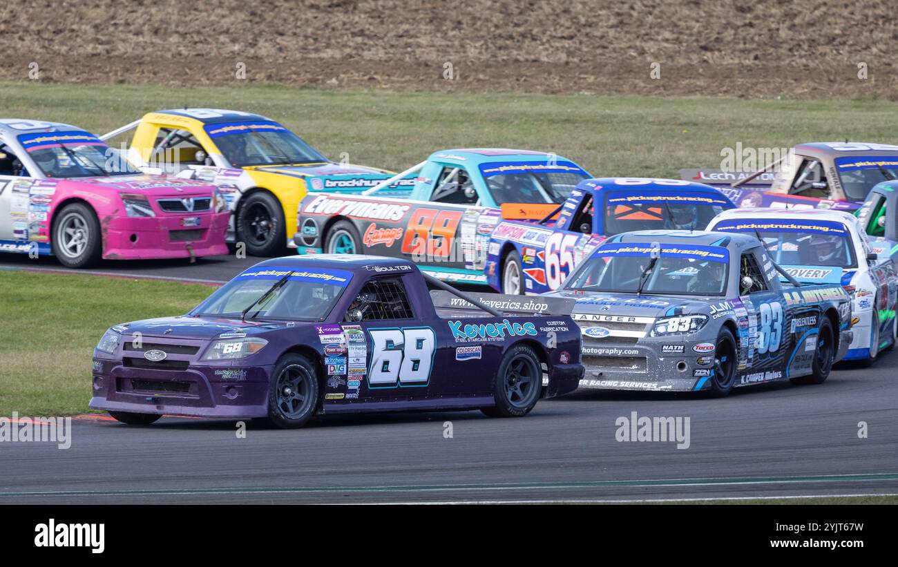 Eric Boulton heads the group through Williams during the 2024 Pickup ...