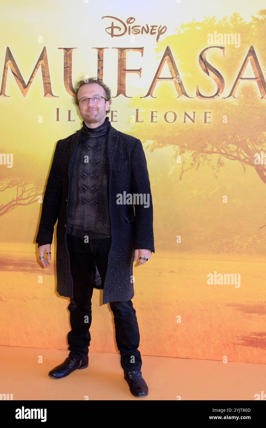 Edoardo Stoppacciaro bei der Premiere des Kinofilms 'Mufasa - Il re ...