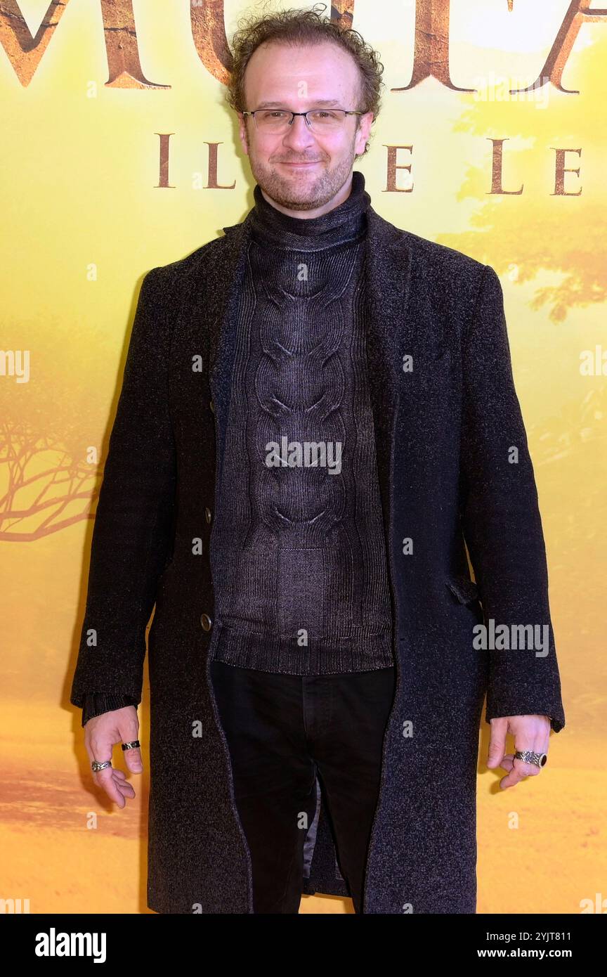 Edoardo Stoppacciaro bei der Premiere des Kinofilms 'Mufasa - Il re ...