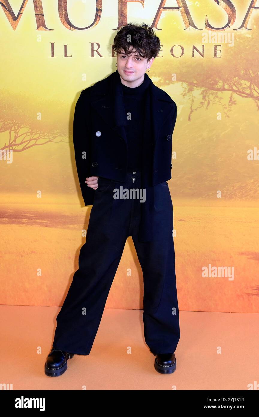 Riccardo Suarez Puertas bei der Premiere des Kinofilms 'Mufasa - Il re ...