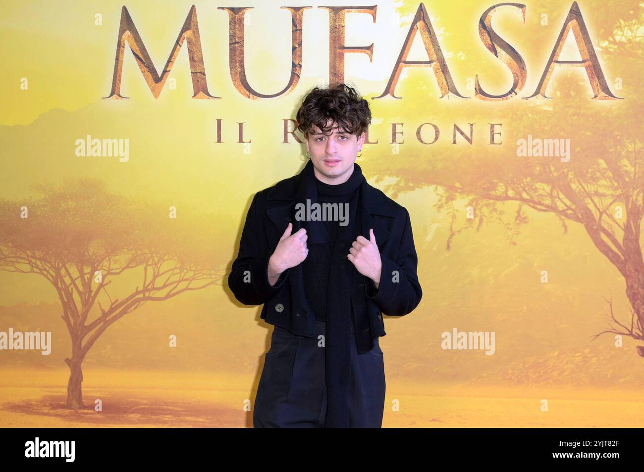 Riccardo Suarez Puertas bei der Premiere des Kinofilms 'Mufasa - Il re ...