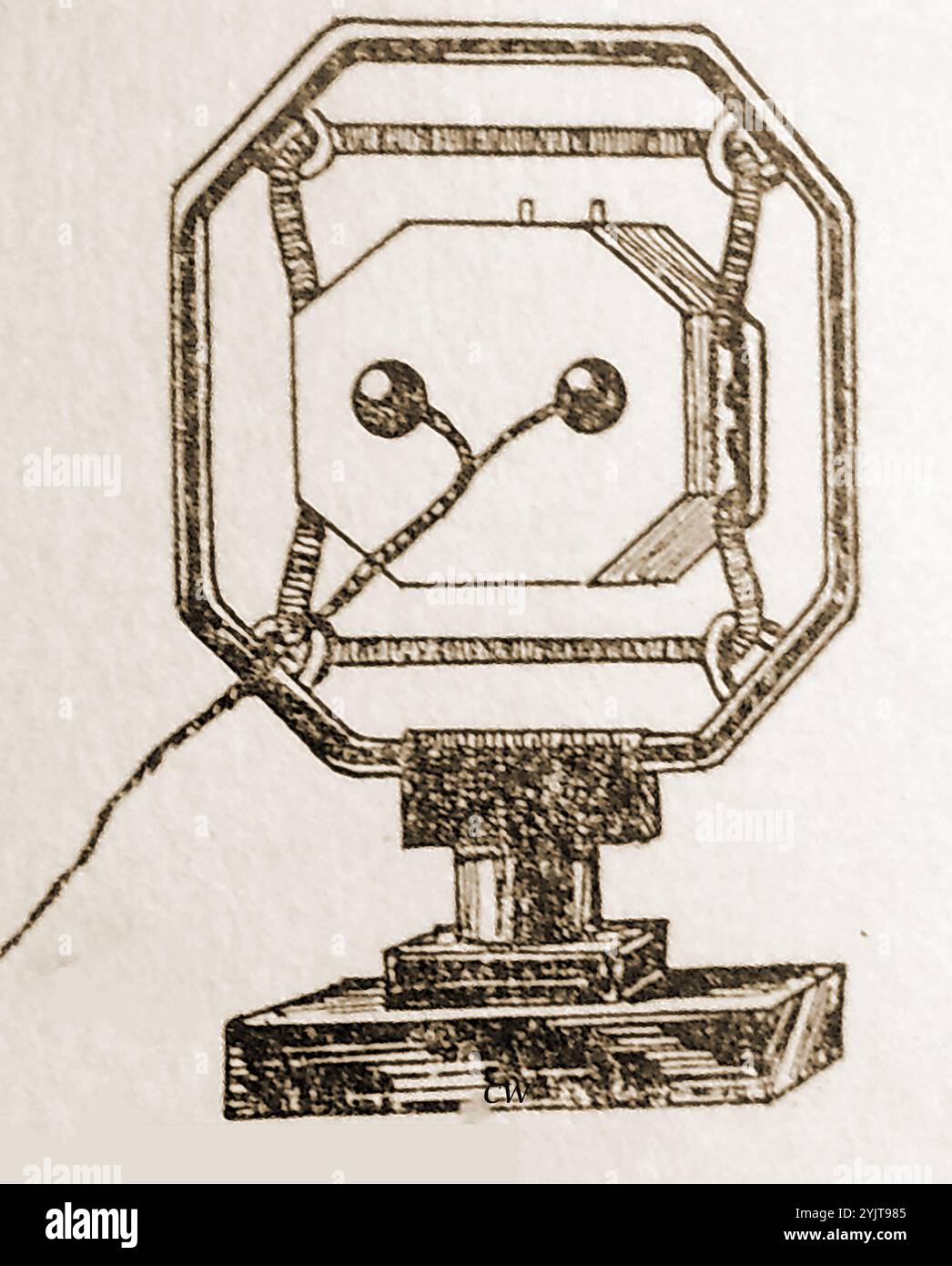 Vintage microphone diagram hi-res stock photography and images - Alamy