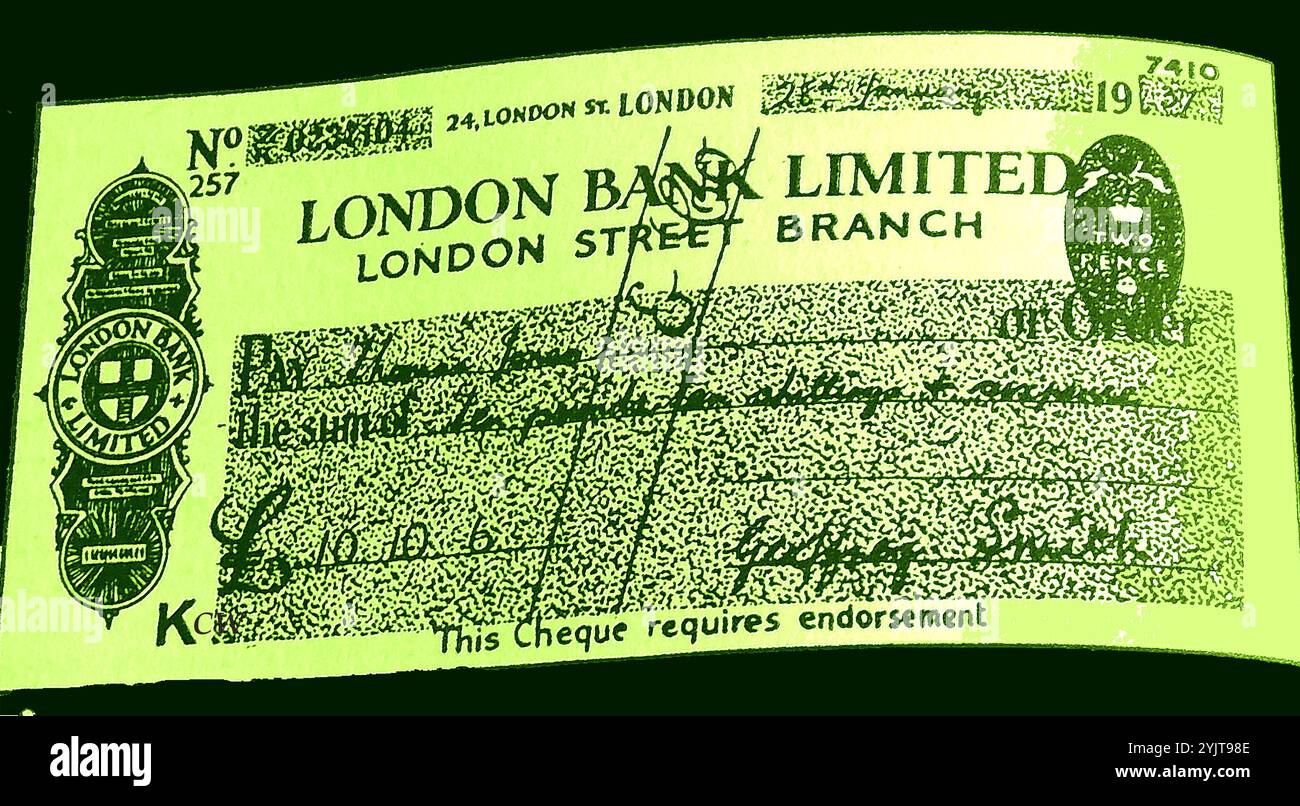 An early 1900's illustration showing how to complete and cross a bank ...