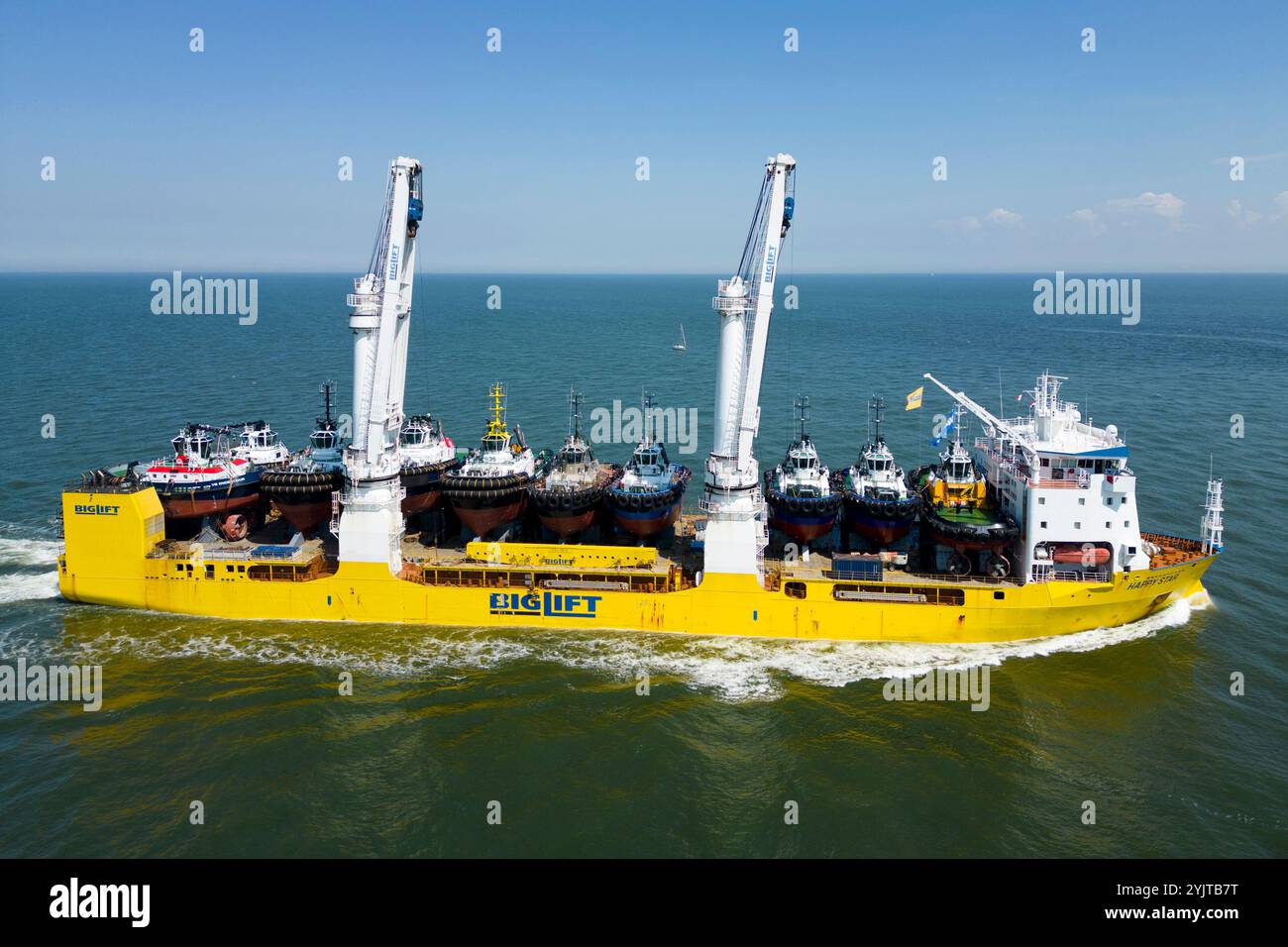 Rotterdam, The Netherlands - May 19th 2024 -Aerial view of a large ...