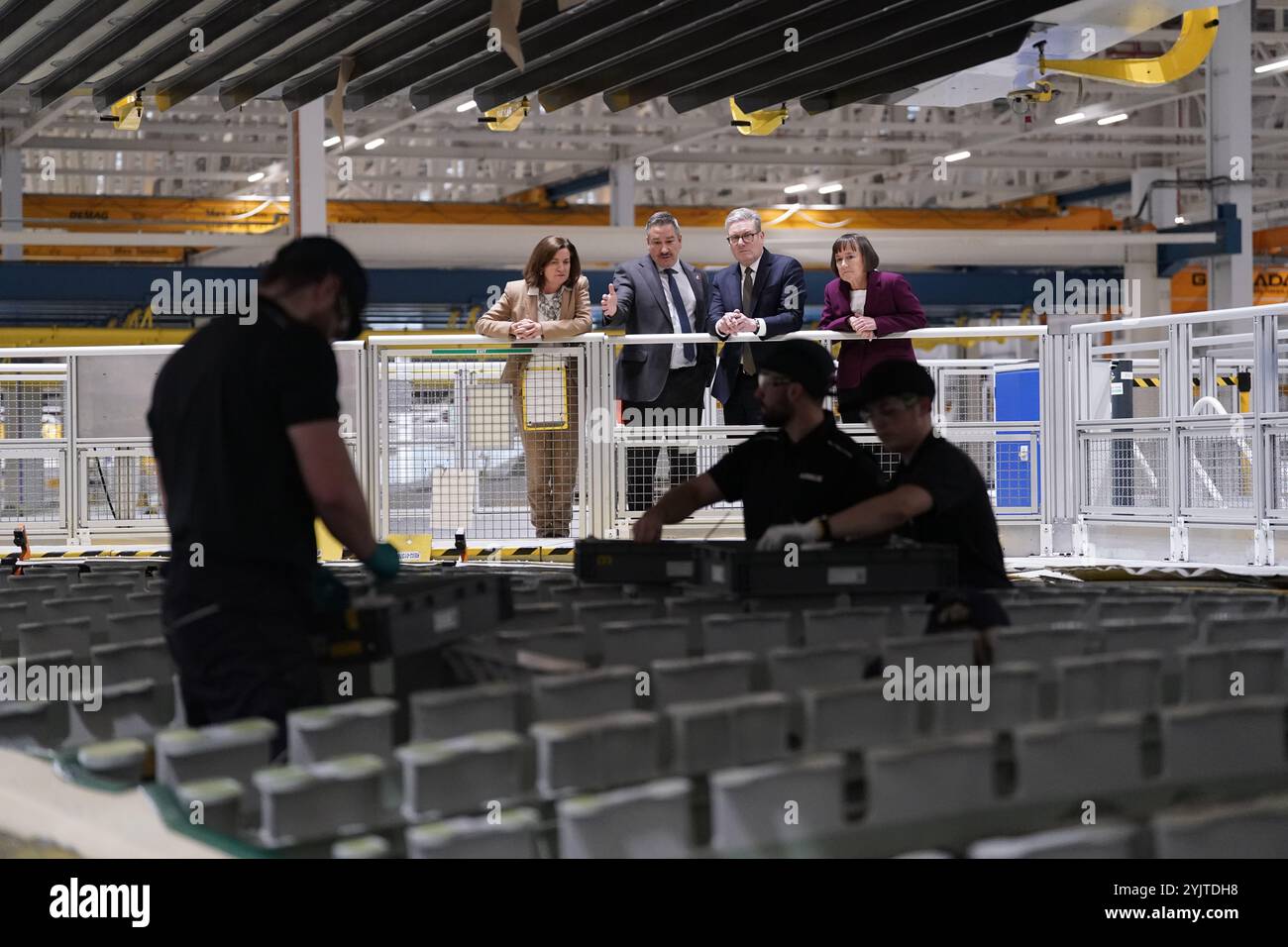 Prime Minister Sir Keir Starmer with First Minister of Wales Eluned ...