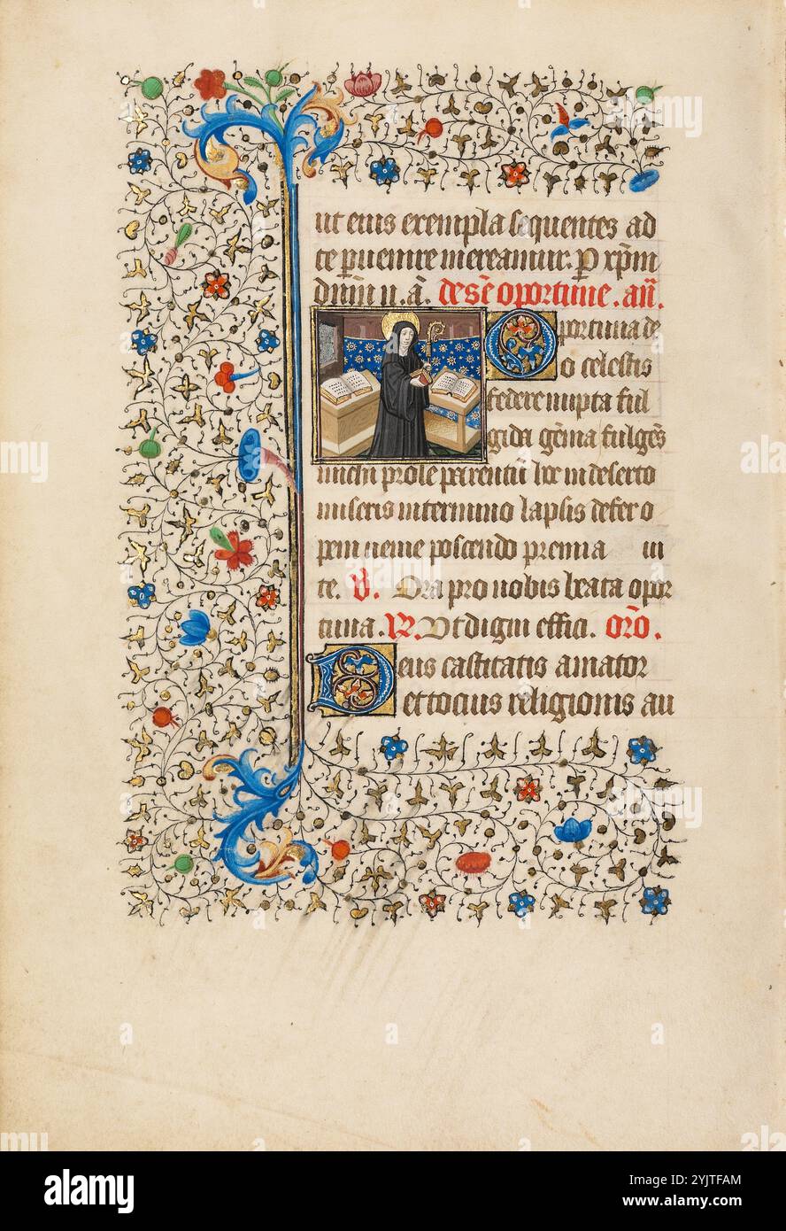 Medieval nun manuscript hi-res stock photography and images - Alamy