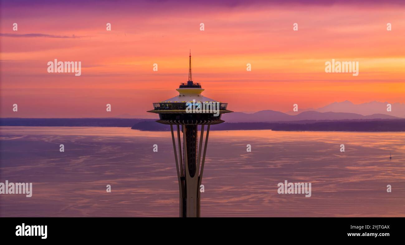 Amazon seattle aerial hi-res stock photography and images - Alamy