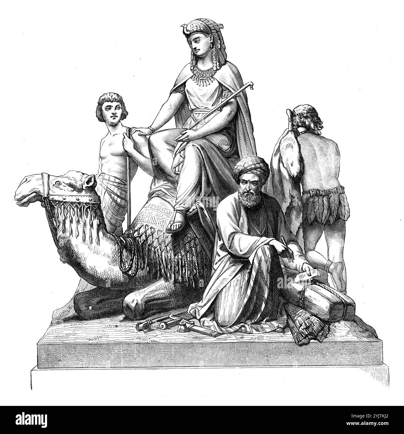 The National Memorial to the Prince Consort: "Africa", by William Theed ...