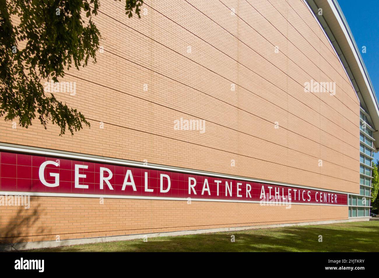 CHICAGO, IL, USA, SEPTEMBER 21, 2024: Gerald Ratner Athletics Center on ...